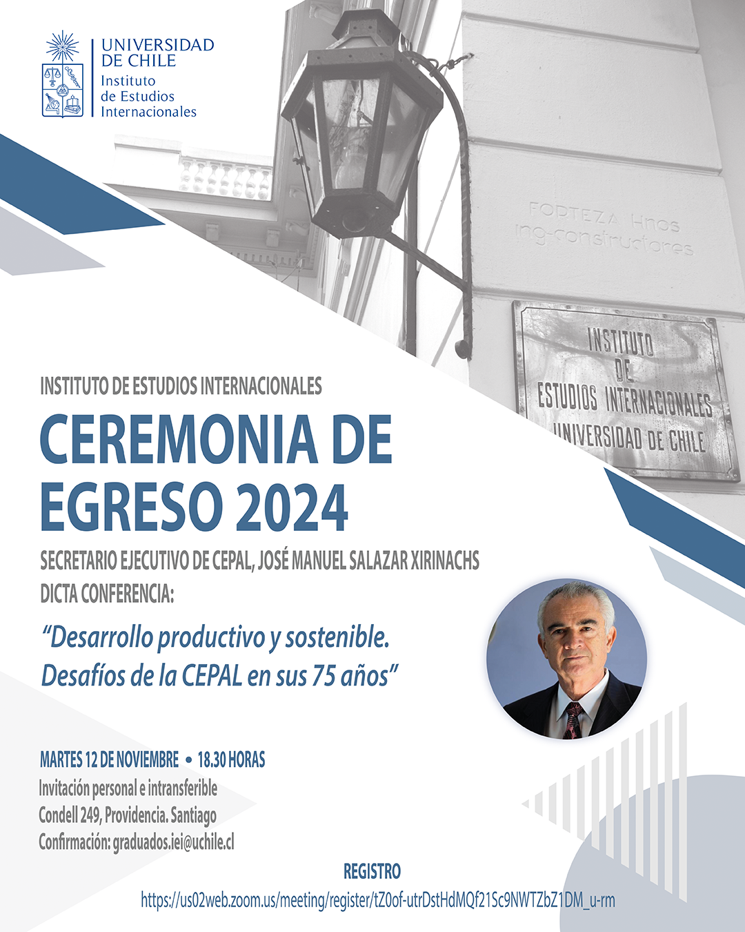 Ceremonia de Egreso IEI-2024 - Instituto de Estudios Internacionales ...